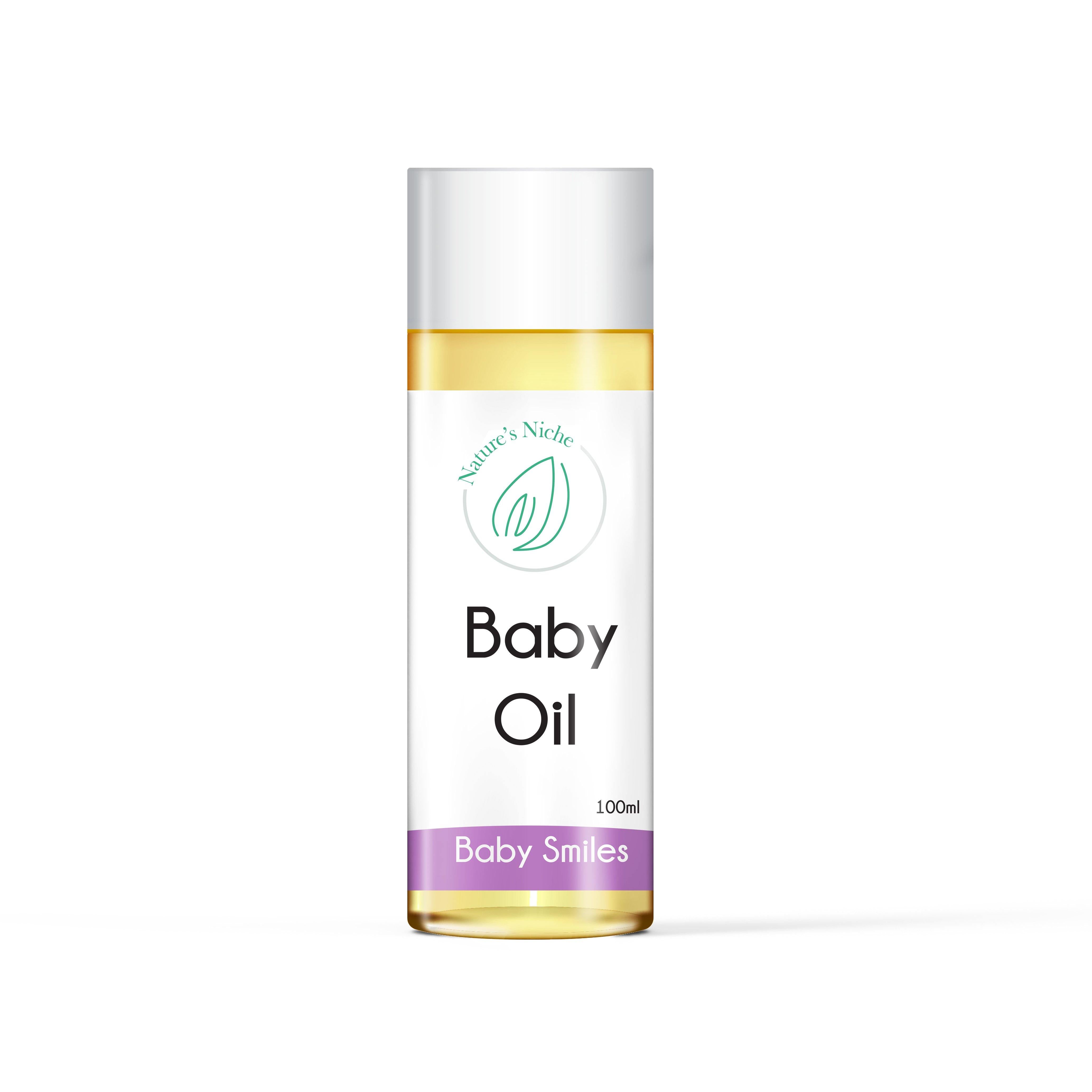 All Natural Baby Oil - Nature's Niche Baby Oil