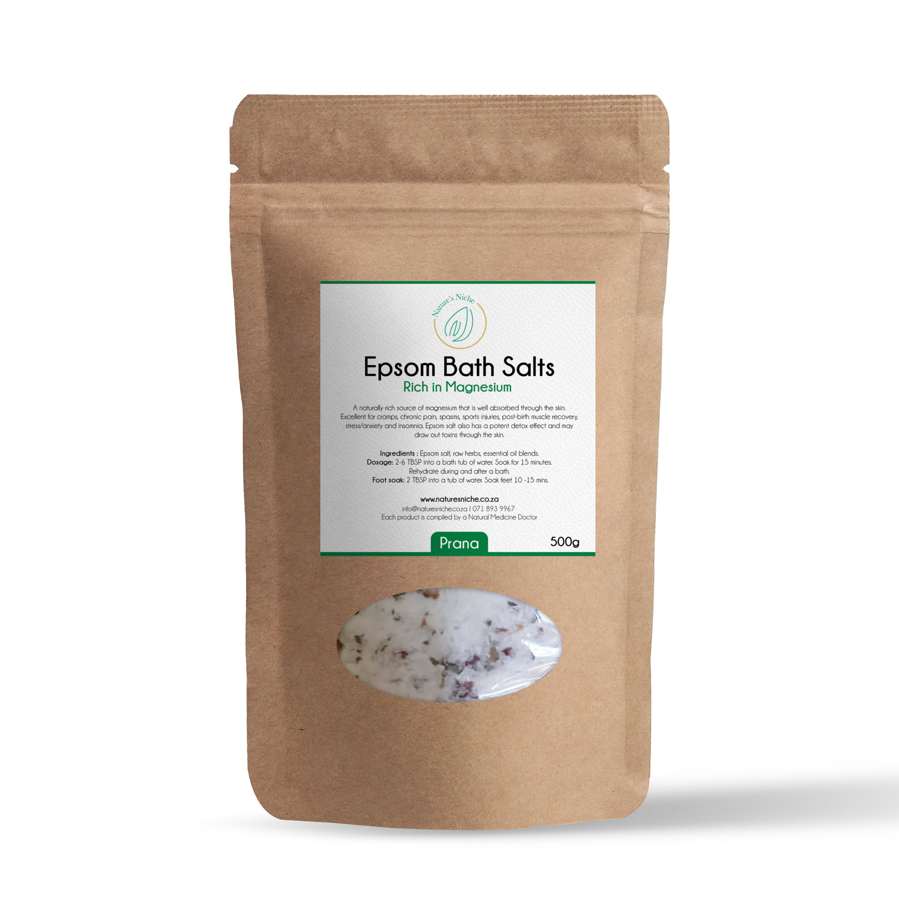 Magnesium Epsom Salts – Nature's Niche